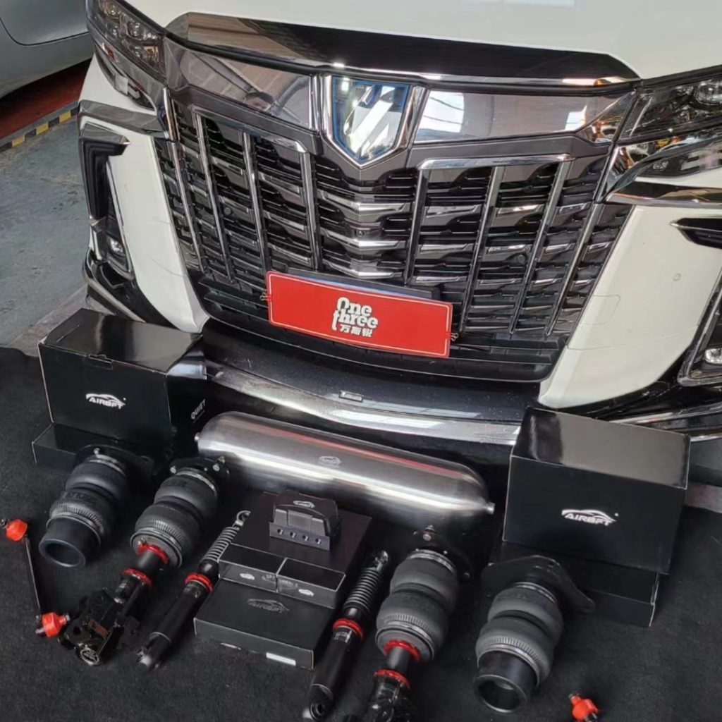 Toyota Alphard StanceNation: A Bold Statement of Style and Performance - AIRBFTsuspension